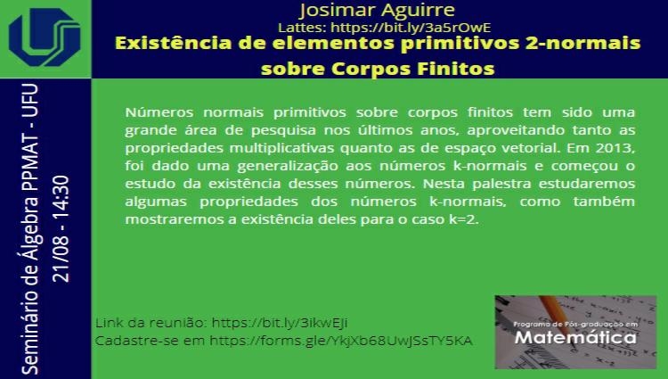 Existência de Elementos Primitivos 2-Normais sobre Corpos Finitos ...
