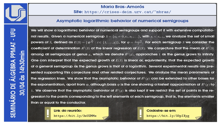 | Programa de Pós-graduação em Matemática